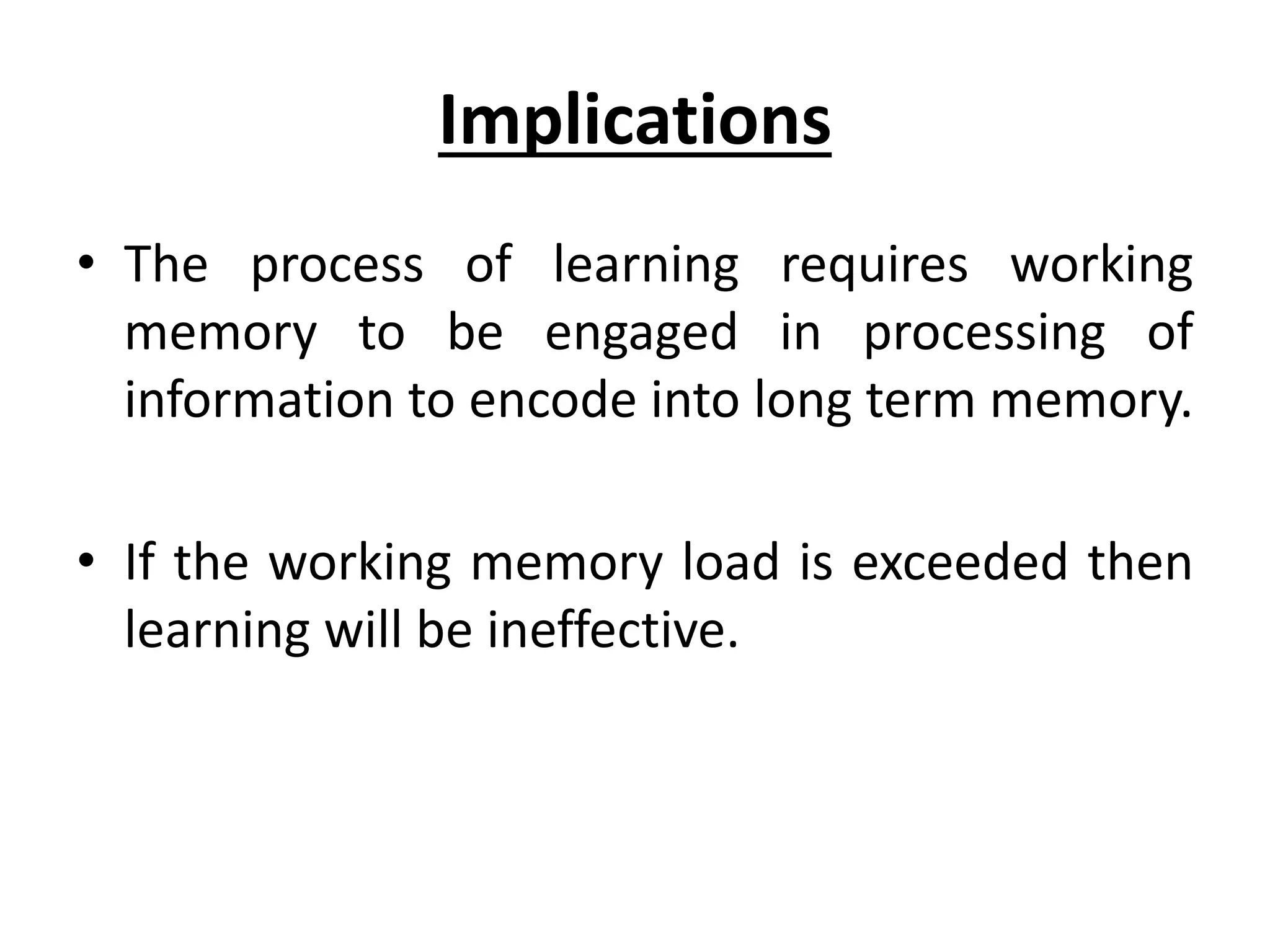 COGNITIVE LOAD THEORY (CLT) power point pptx | PPTX