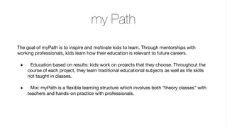 MyPath Presentation | PPT