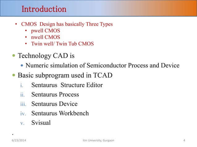 twin well cmos fabrication steps using Synopsys TCAD | PPTX