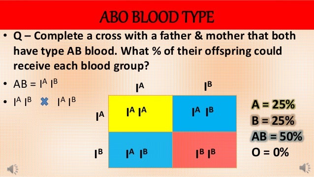 Codominance : Human Blood