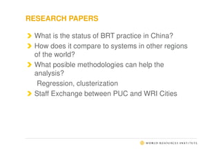 Next Generation of BRT in China | PDF