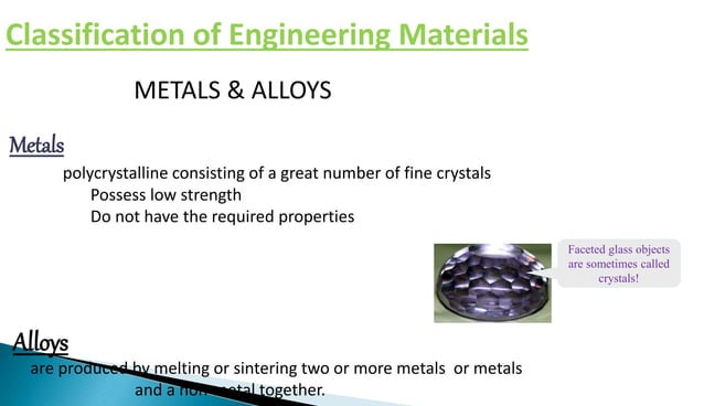 ENGG MATERIALpptx | PPT