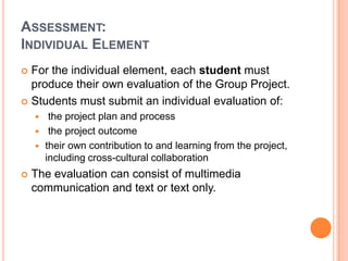 Presentation Global perspective Project | PPTX