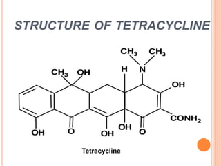 Tetracycline | PPTX | Chemistry | Science