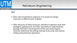 petroleum engineering | PPTX