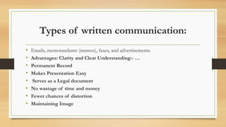 Communication,types And it's significance | PPT | Free Download