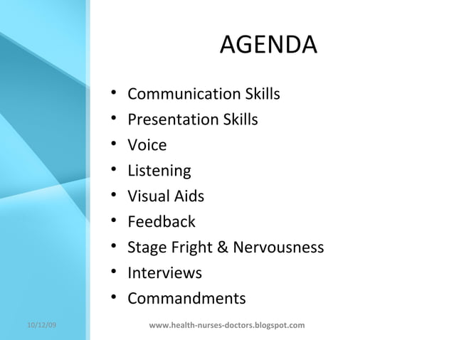 Presentation & Communication Skills | PPT