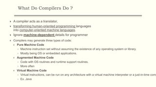 Presentation compiler design | PPT