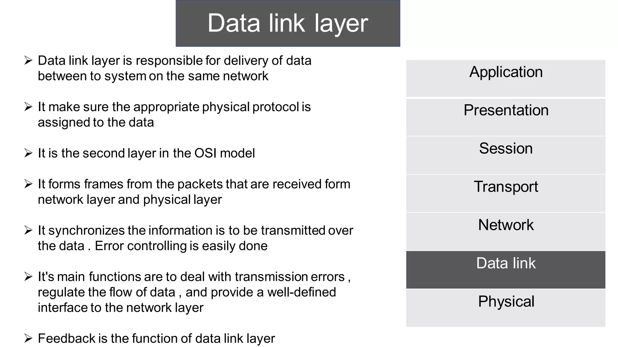 Full presentation of The OSI model | PDF
