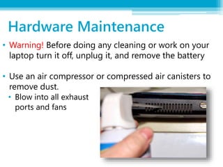 Presentation__Computer_Maintenance_Basics.pptx | Infectious Diseases | Diseases and Conditions
