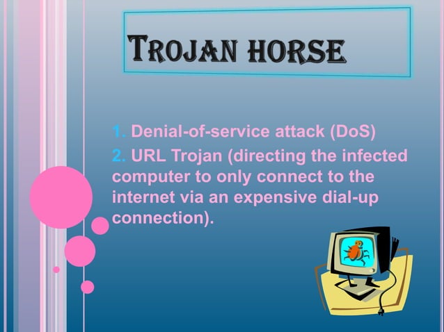 virus salami attack and trojan horse | PPT