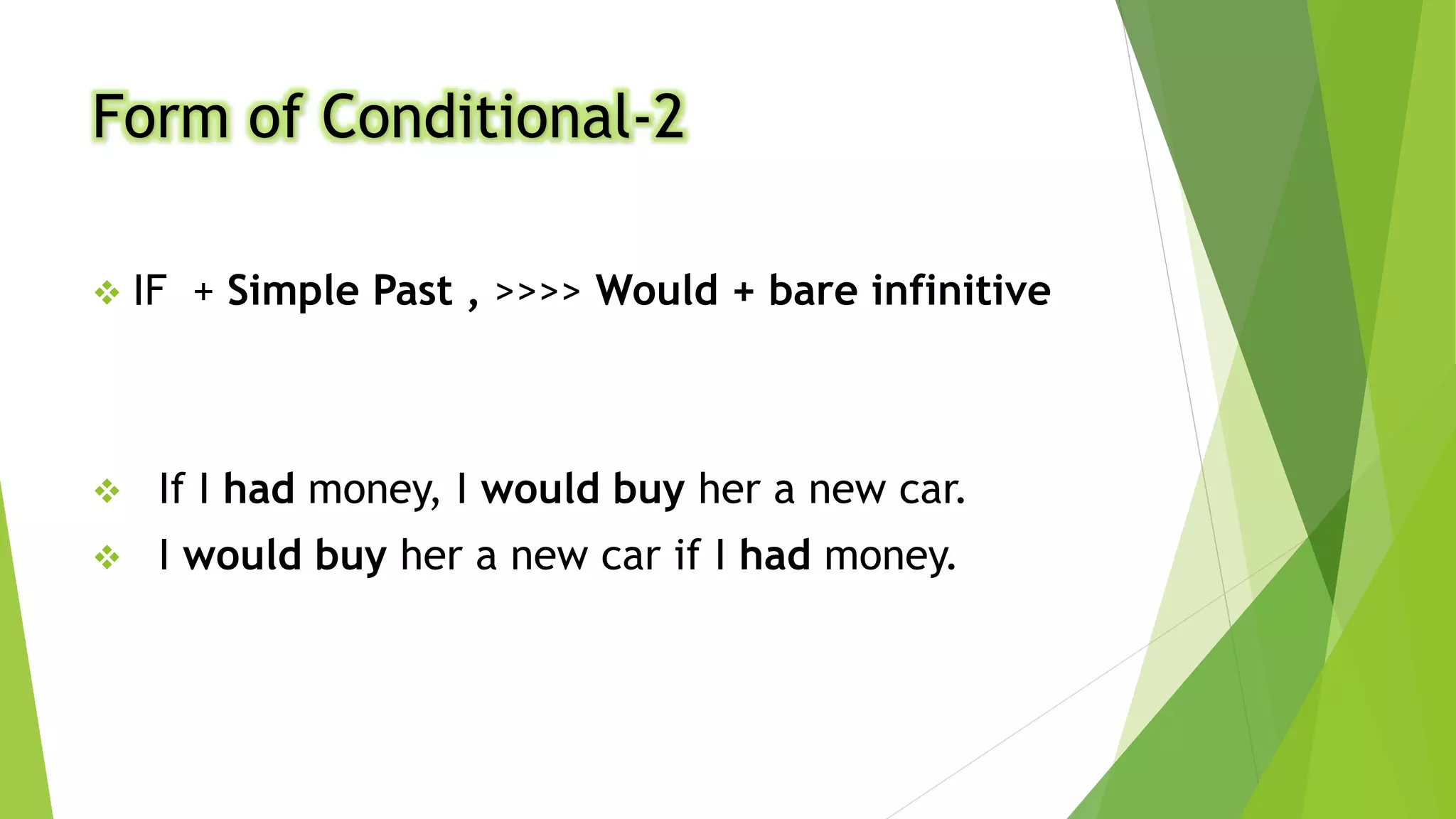 English conditional Sentences | PPTX