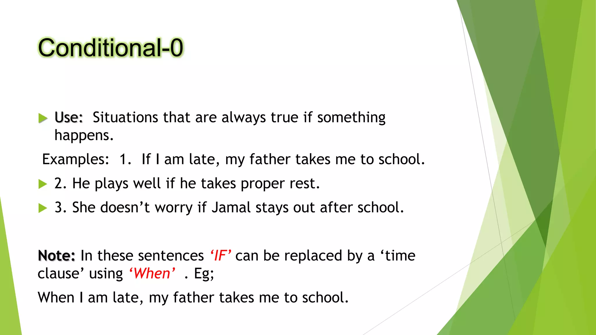 English conditional Sentences | PPTX