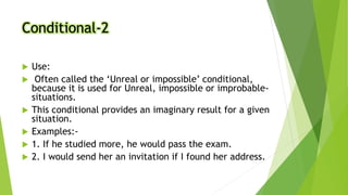 English conditional Sentences | PPTX