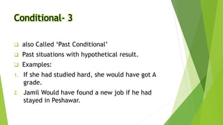 English conditional Sentences | PPTX