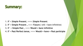 English conditional Sentences | PPTX