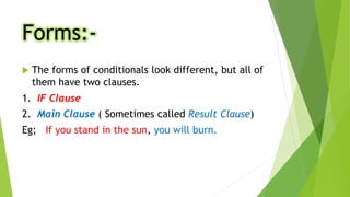 English conditional Sentences | PPTX