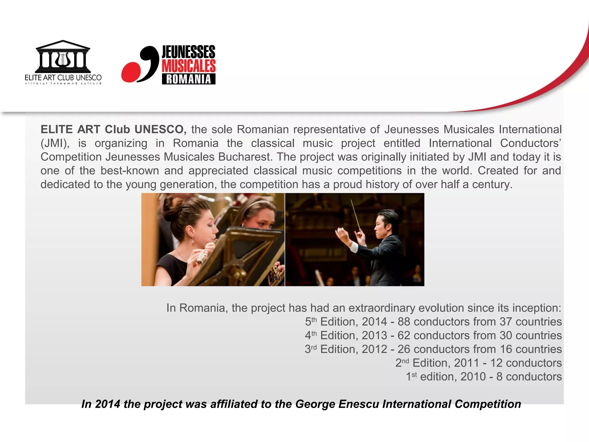 Presentation conducting competition 2015 | PPT