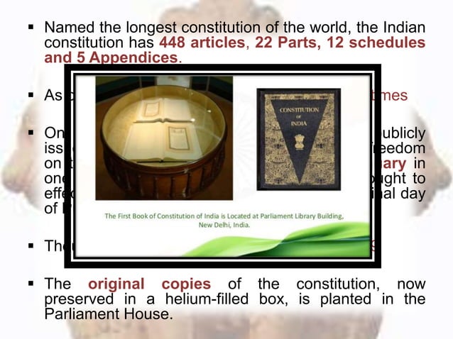 Introduction to Constitution of india | PPTX