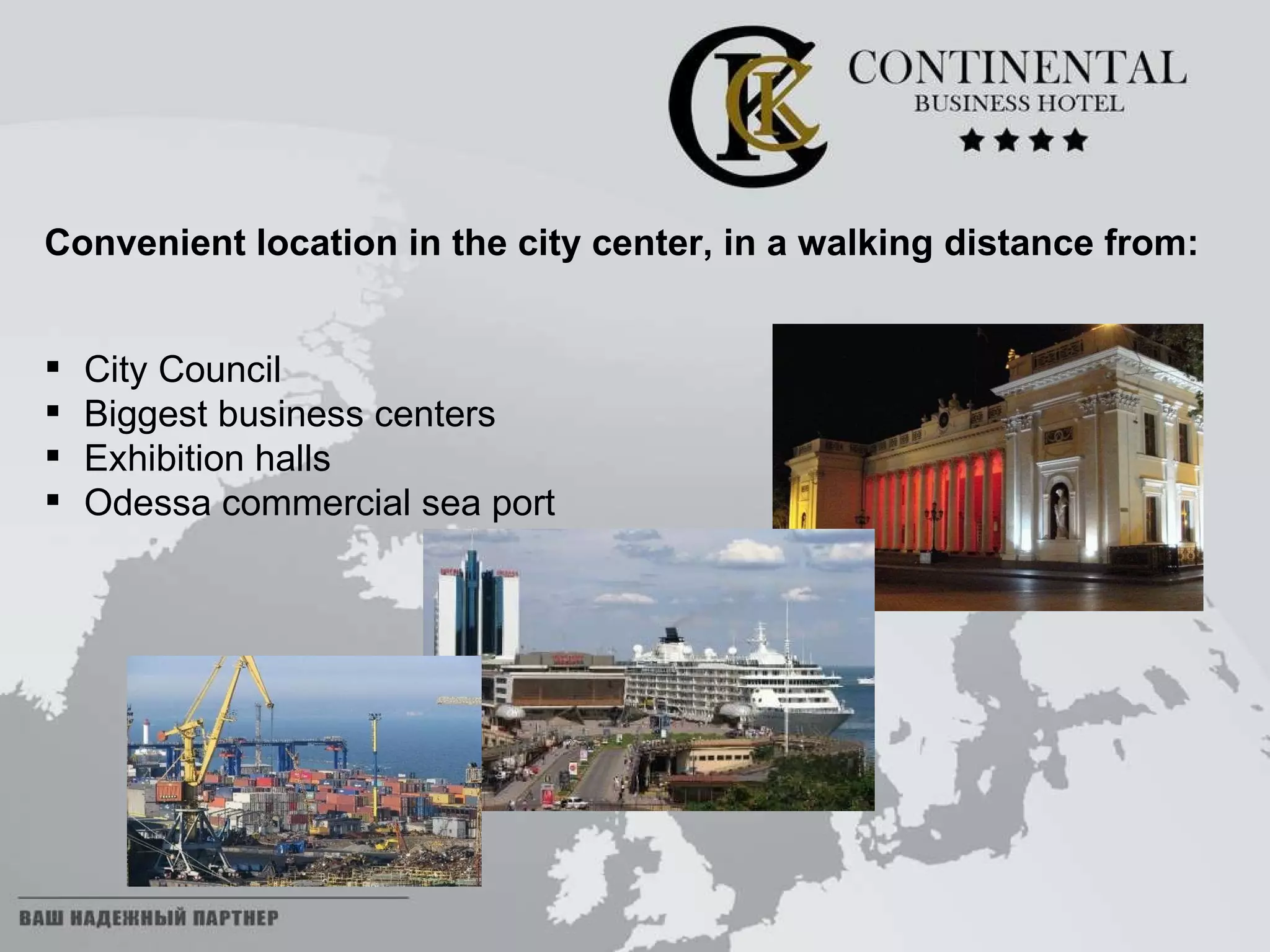 Presentation Continental Hotel - eng | PPT | Business Travel | Travel Type