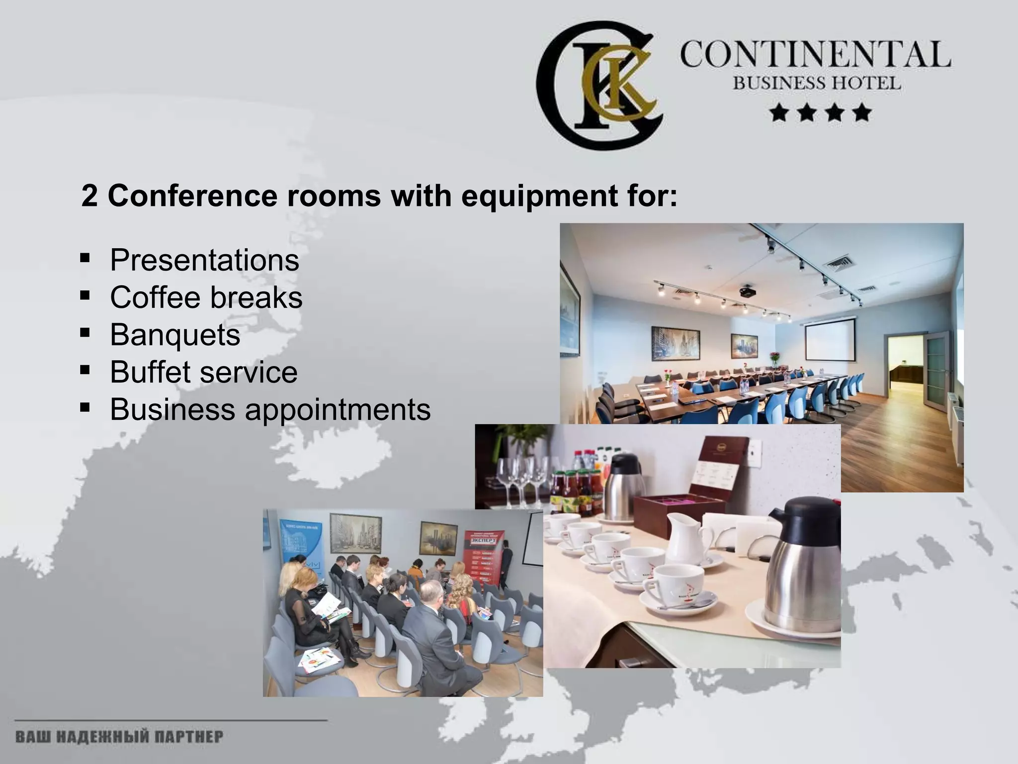 Presentation Continental Hotel - eng | PPT | Business Travel | Travel Type