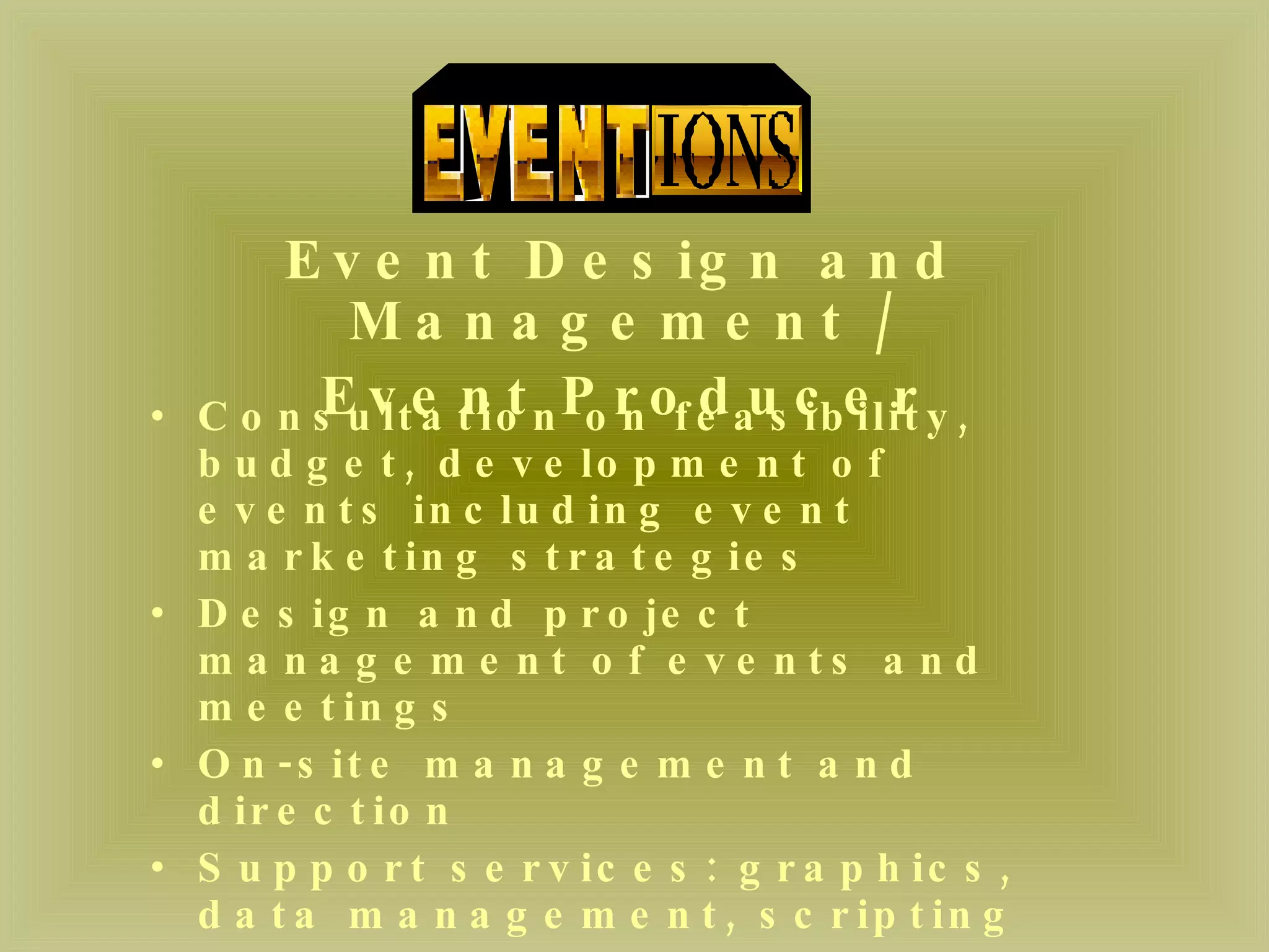 Presentation Convention Center | PPT