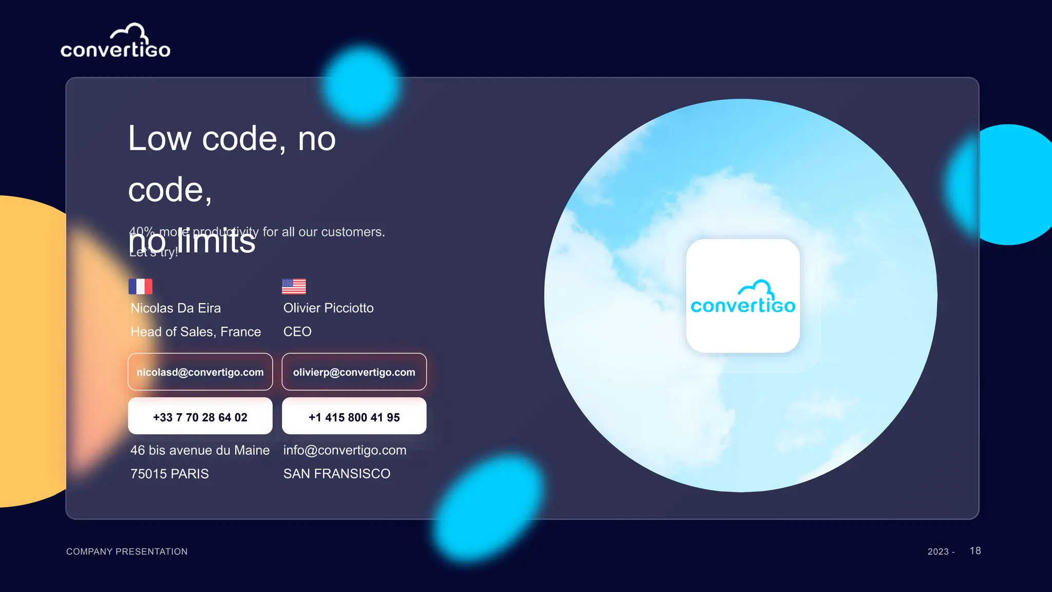 Convertigo Low Code / No Code Platform | PPT