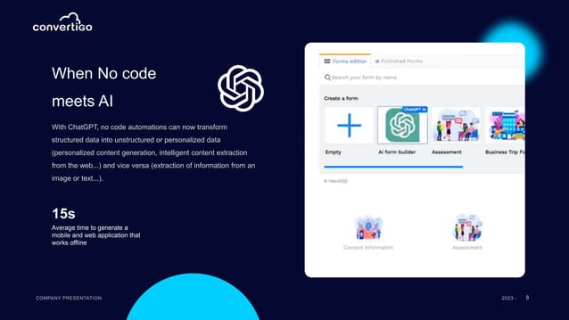 Convertigo Low Code / No Code Platform | PPT