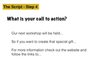 Writing an award winning 'PROMO' script | PPT