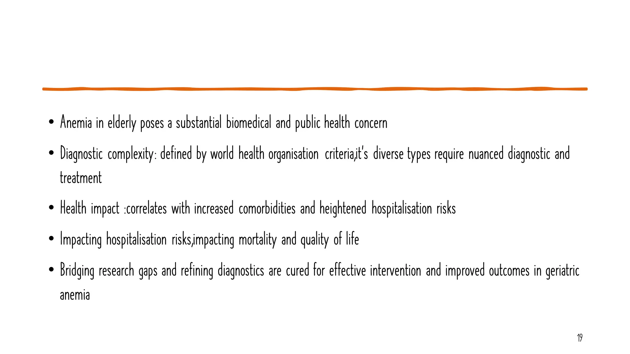 ANEMIA IN ELDERLY slideshare ppt | PDF