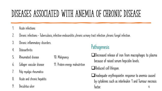 ANEMIA IN ELDERLY slideshare ppt | PDF