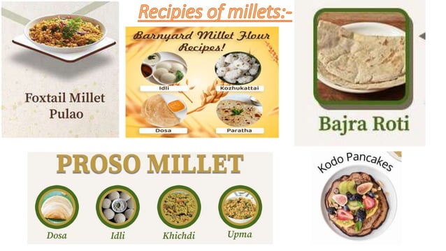 THE MILLETS | PPTX | Agriculture | Industries