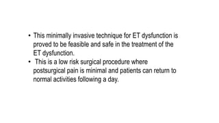 Eustachian tube dysfunction, a journal Club presentation | PPTX ...
