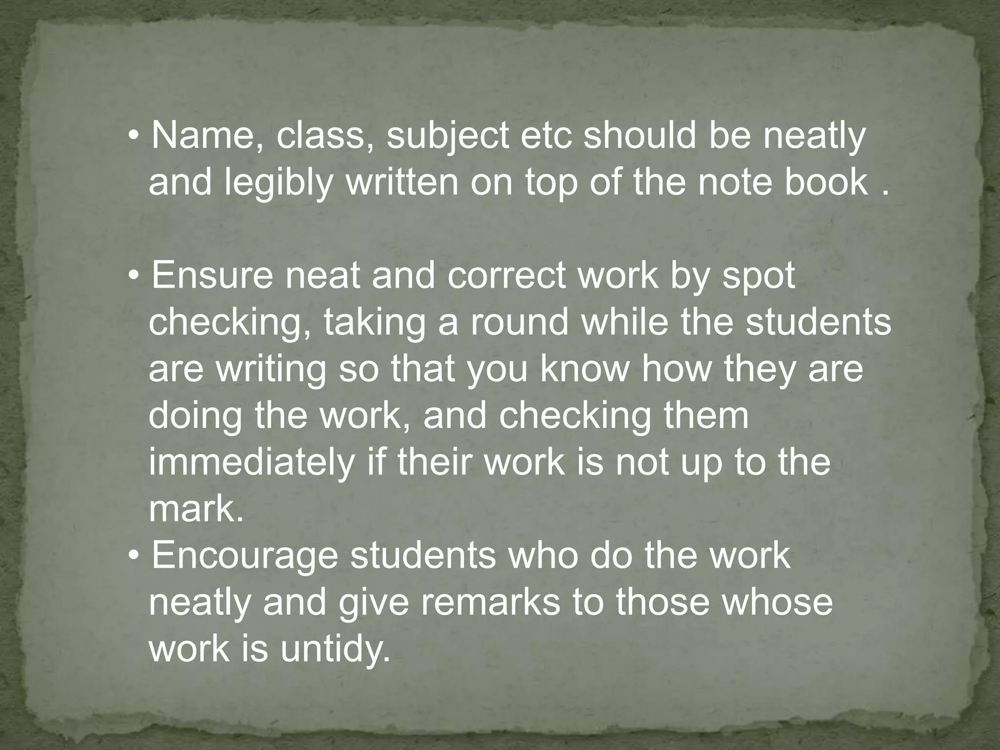 Copy Corrections for Teachers | PPTX