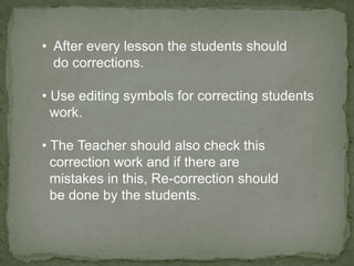 Copy Corrections for Teachers | PPTX