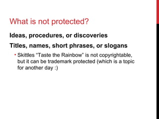 Copyright..or copy wrong!? | PPT