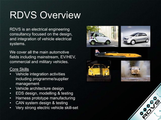 RDVS Corporate Presentation - November 2010 | PPT