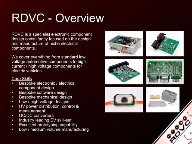 RDVS Corporate Presentation - November 2010 | PPT