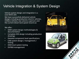 RDVS Corporate Presentation - November 2010 | PDF