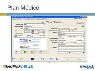 Récord Médico Electrónico NeoMED | PPTX
