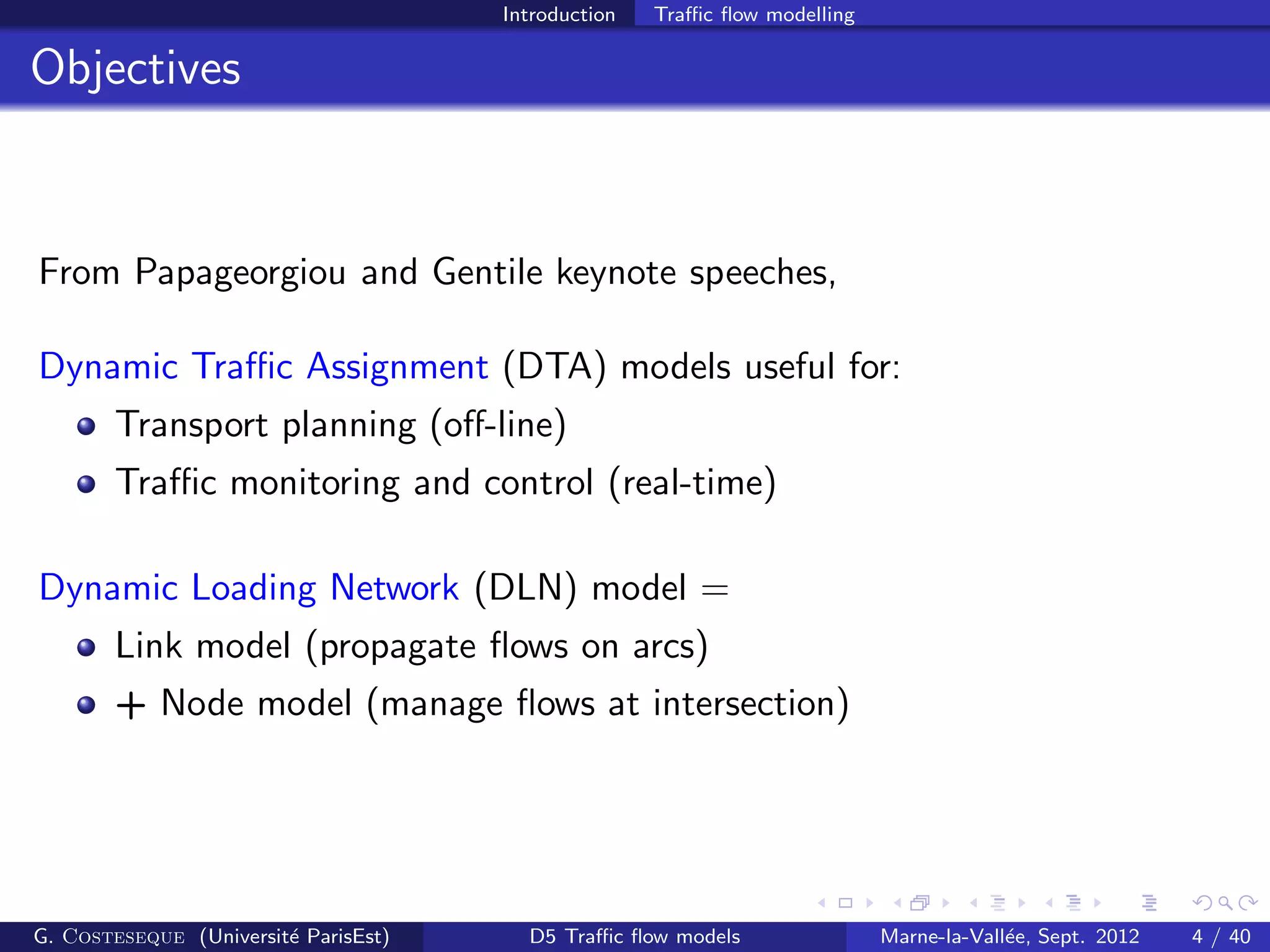 Intersection modeling using a convergent scheme based on Hamilton-Jacobi equation | PDF