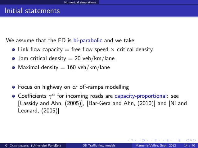 Intersection modeling using a convergent scheme based on Hamilton-Jacobi equation | PDF ...