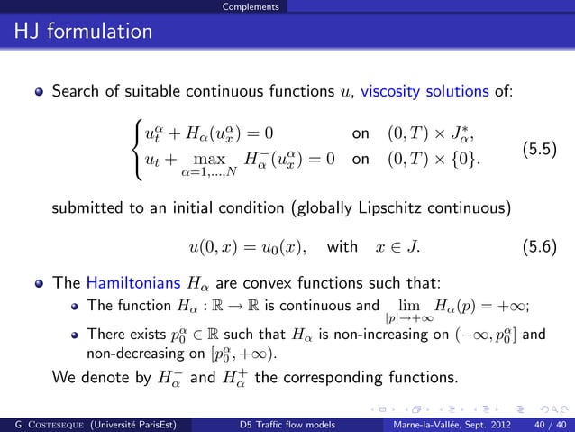 Intersection modeling using a convergent scheme based on Hamilton-Jacobi equation | PDF ...