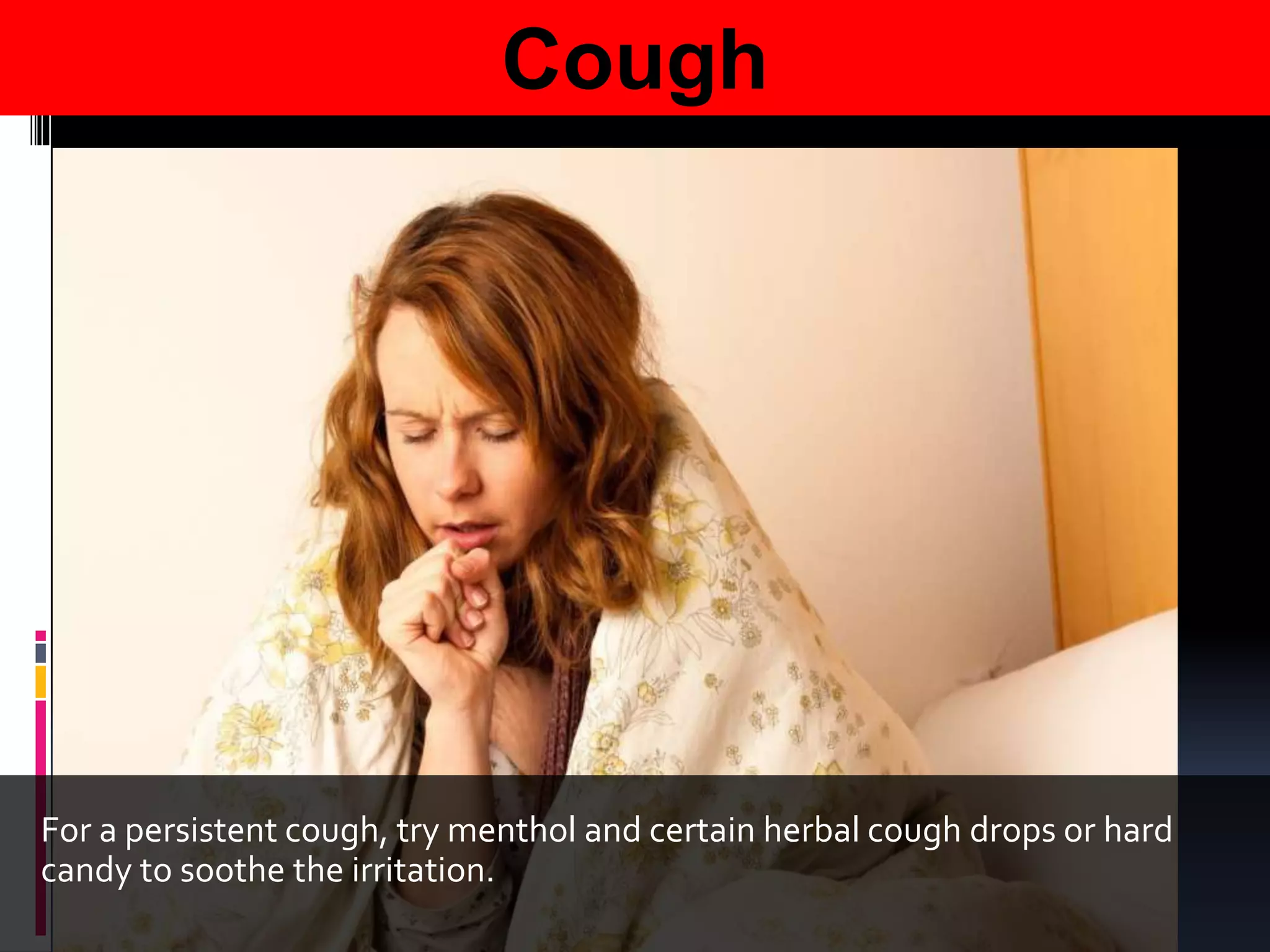 Presentation on cough cold & flu | PPTX