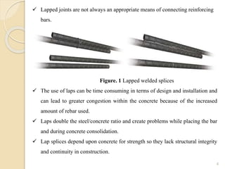 Presentation "Use of coupler Splices for Reinforcement" | PPTX | Civil ...