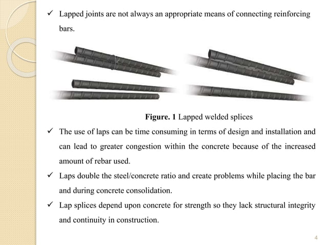 Presentation "Use of coupler Splices for Reinforcement" | PPTX | Civil ...