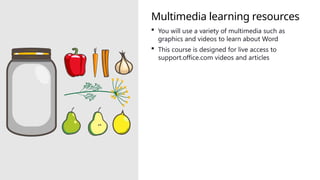 microsoft word association course Introduction | PPTX | Education