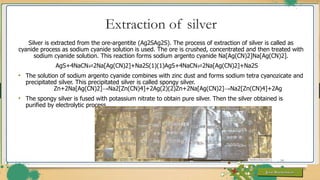 Application and scope on extractive metallurgy | PPTX