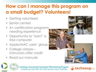 Presentation Creating A Refurb Program | PPT