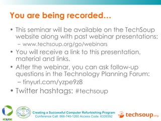 Presentation Creating A Refurb Program | PPT